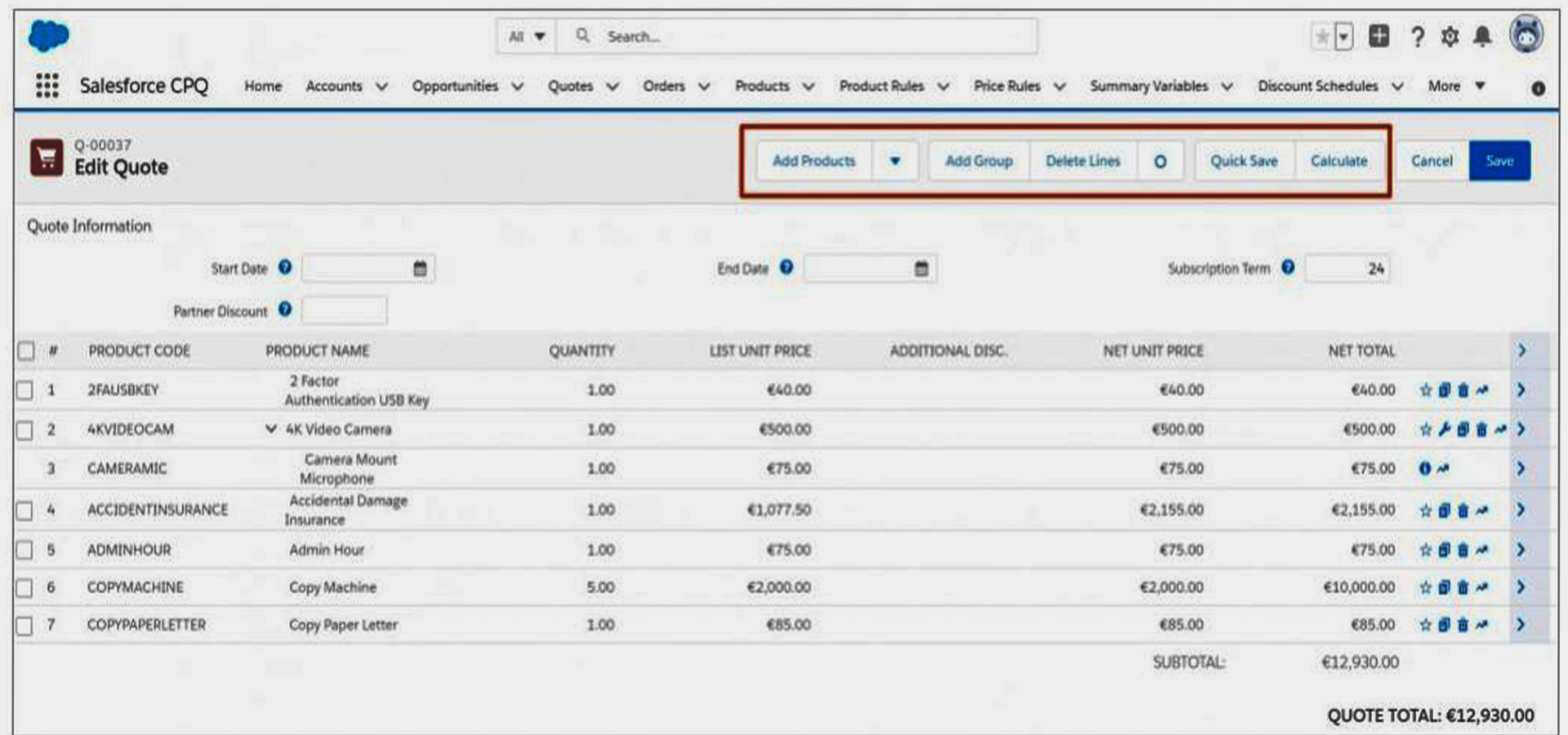 Salesforce CPQ Implementation Guide updated 2024